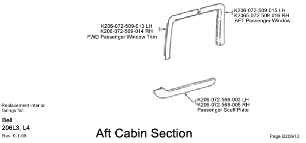 Bell 206L / Schematics