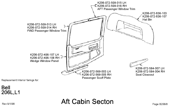 Bell 206L / Schematics