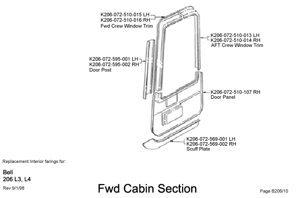 Bell 206L / Schematics