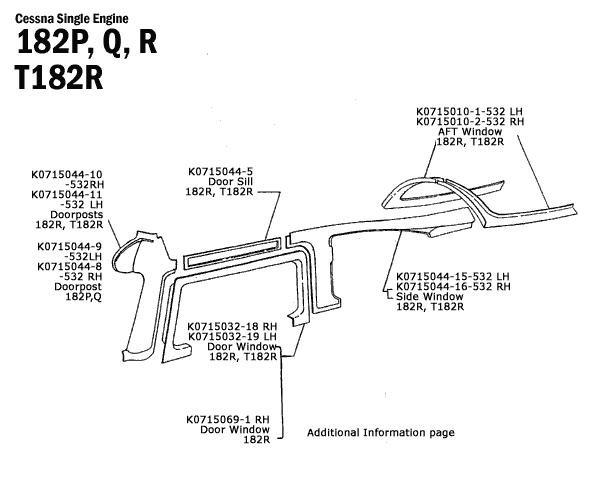 Cessna Single Engine 182P, Q, R / Schematics