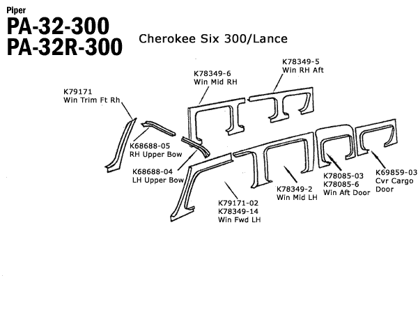 Piper PA-32-300 / Schematics