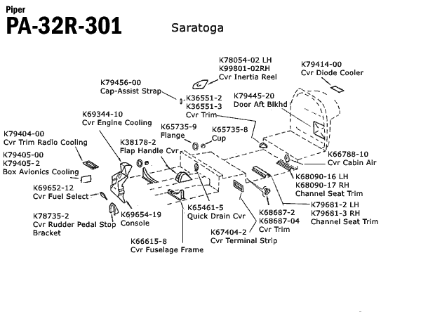 Piper PA-32R-301 / Schematics